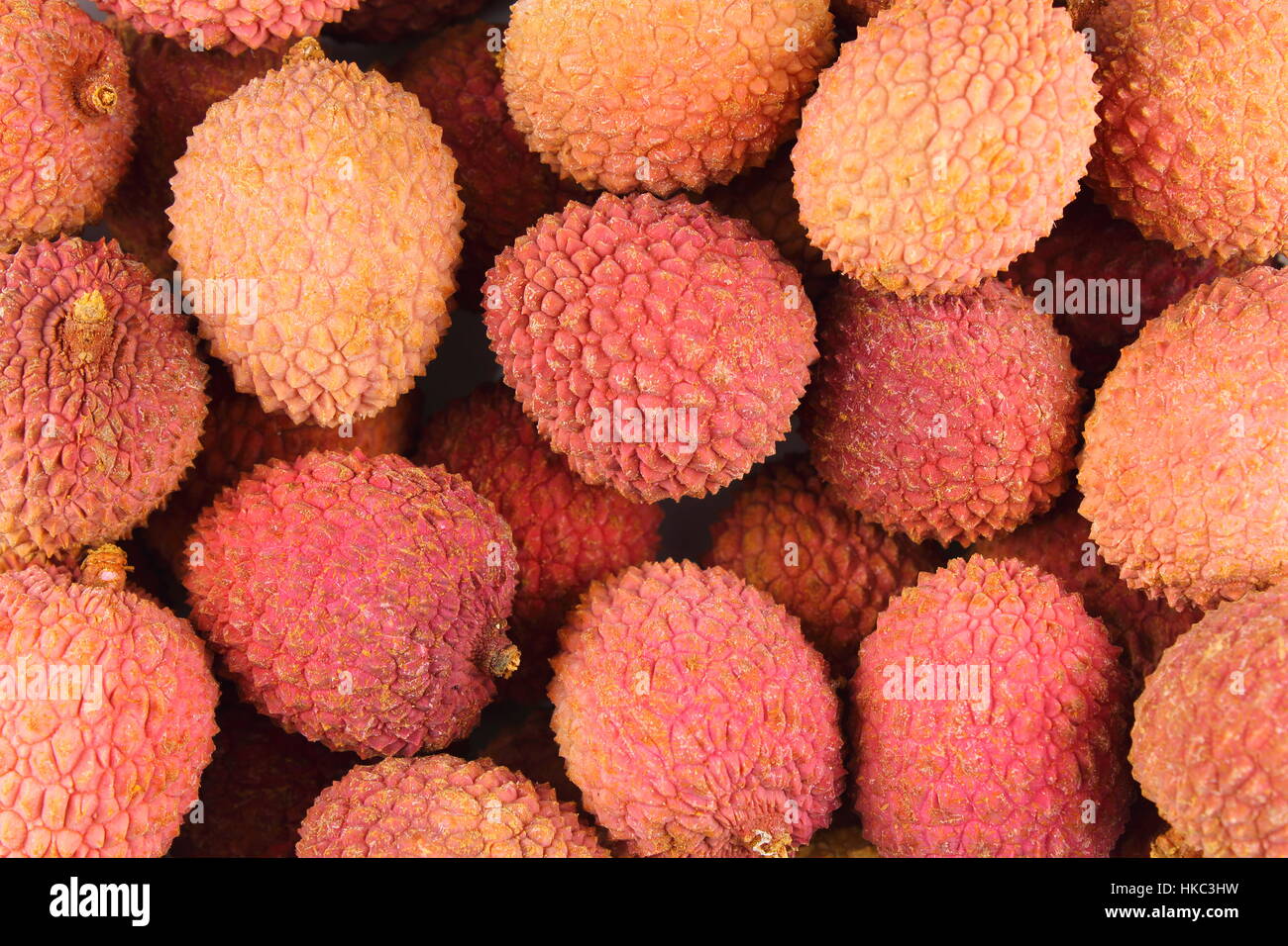 lychee fruits closeup food background texture Stock Photo - Alamy