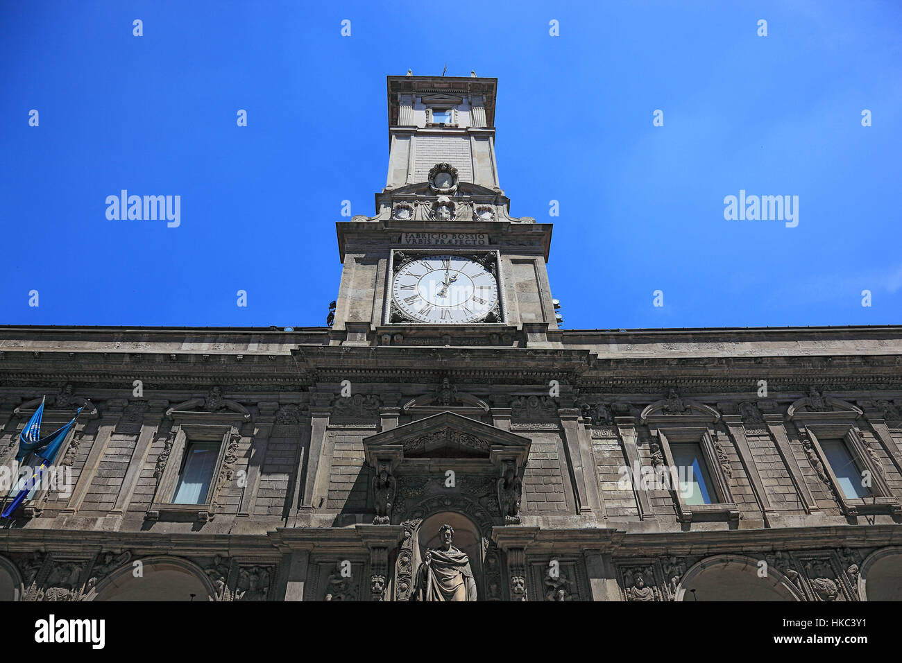 Clock tower milan italy hi-res stock photography and images - Alamy