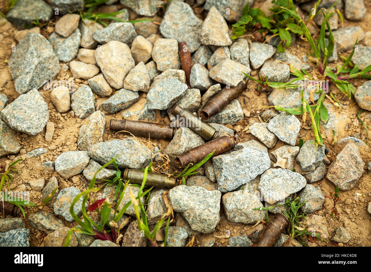 shooting, shooting on the street, ground, guns, shooting, shells on the ...