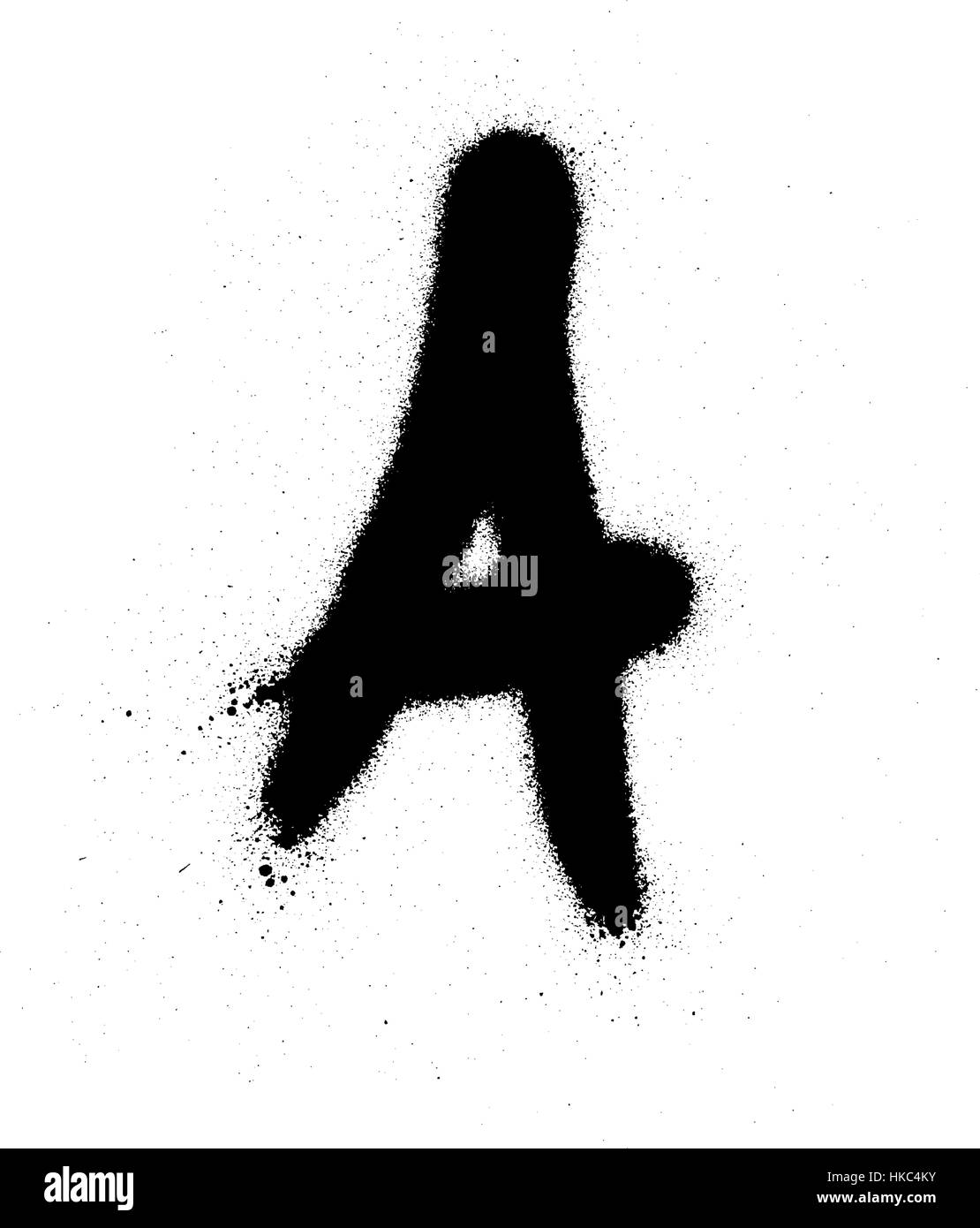 Sprayed Font Graffiti Leak In High Resolution Stock Photography and ...