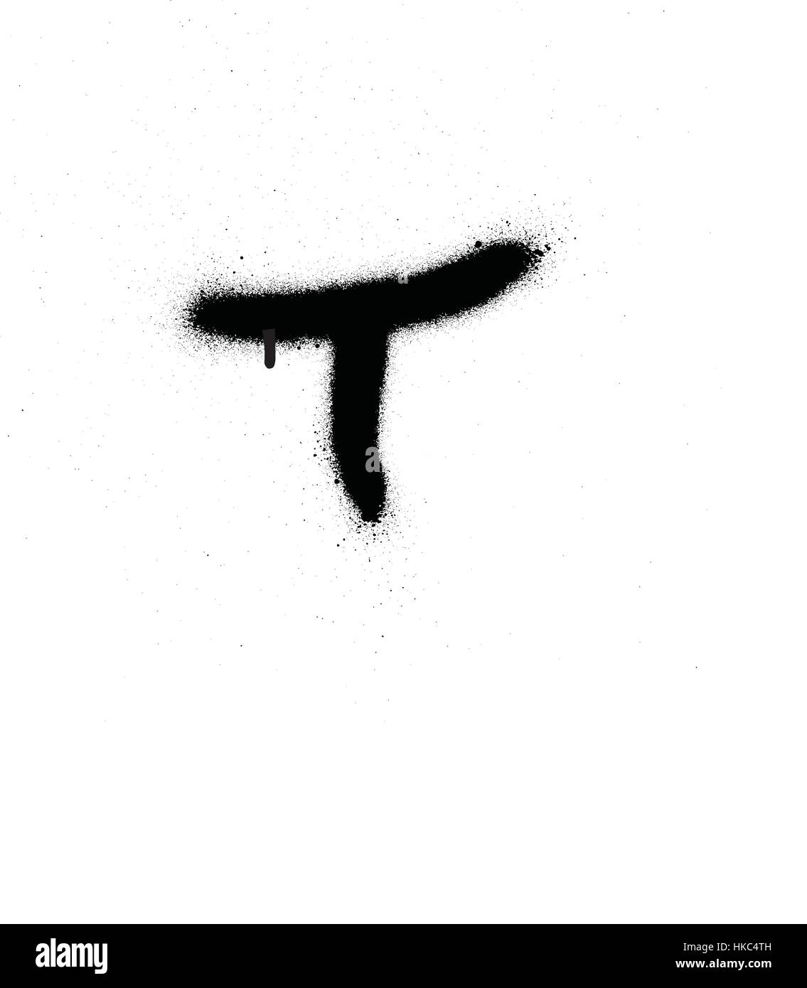 Graffiti letter t hi-res stock photography and images - Alamy