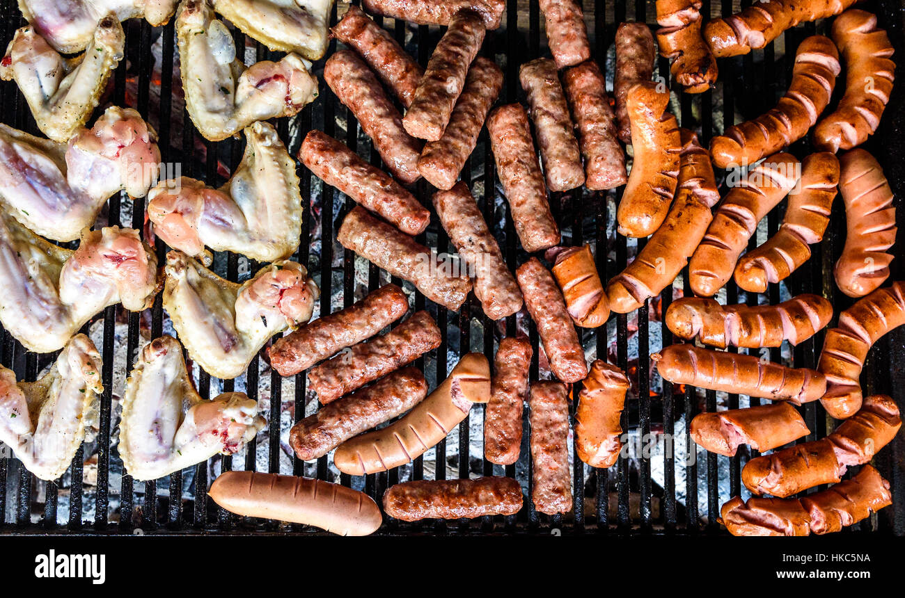 Mixed barbecue hi-res stock photography and images - Alamy