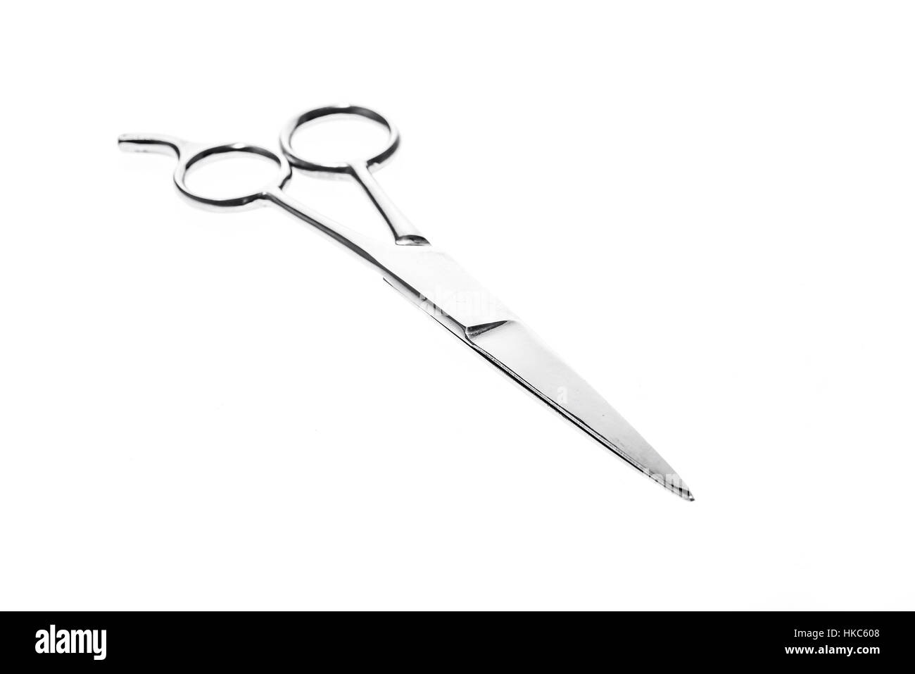 Silver white hair Black and White Stock Photos & Images - Alamy