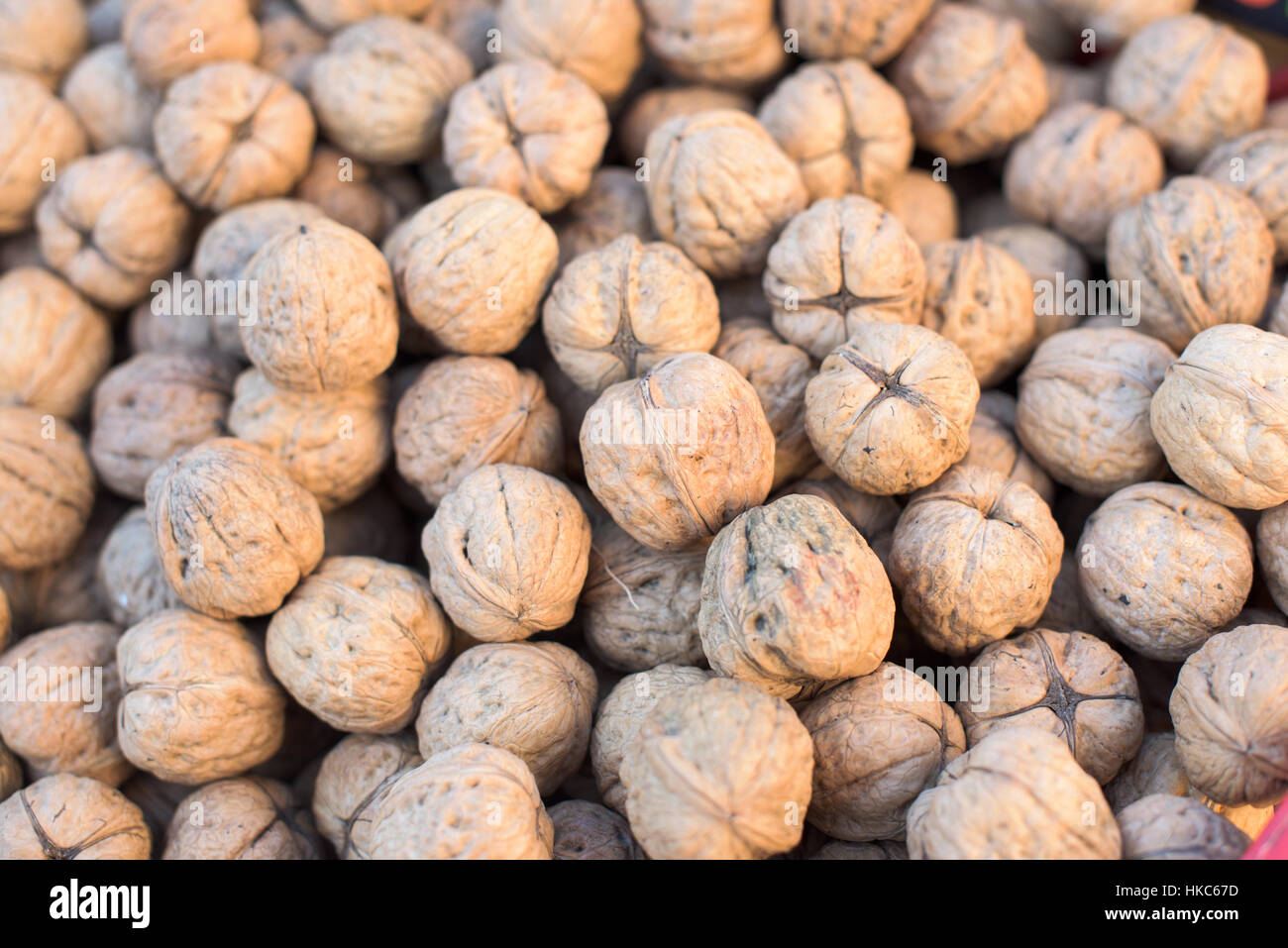 Walnut pile hi-res stock photography and images - Alamy