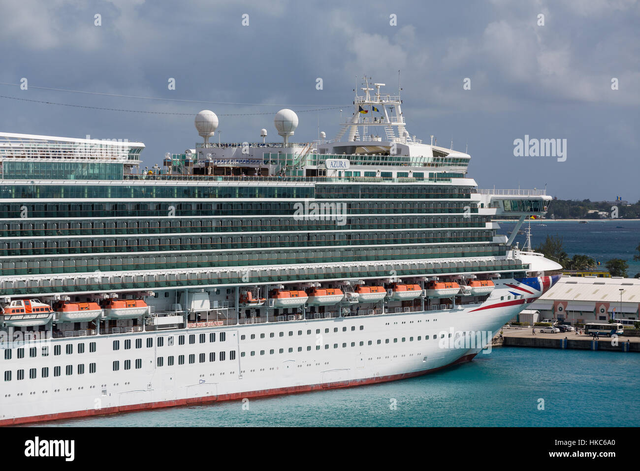 Cruise ship barbados hi-res stock photography and images - Alamy