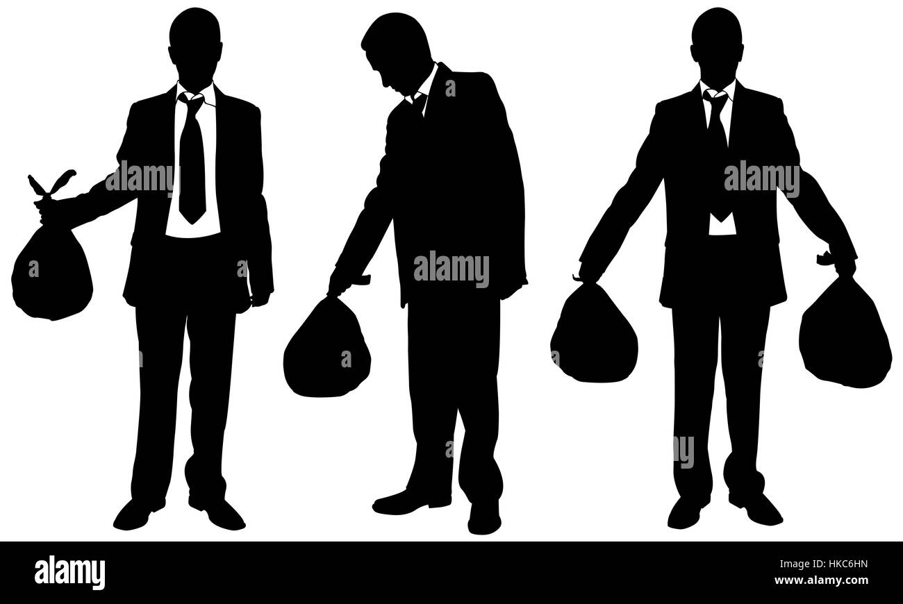 Garbage holding Black and White Stock Photos & Images - Alamy