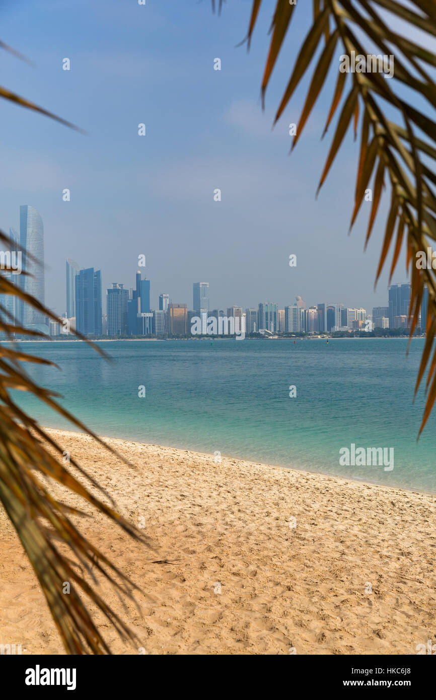Dubai, overlooking the city, United Arab Emirates Stock Photo - Alamy