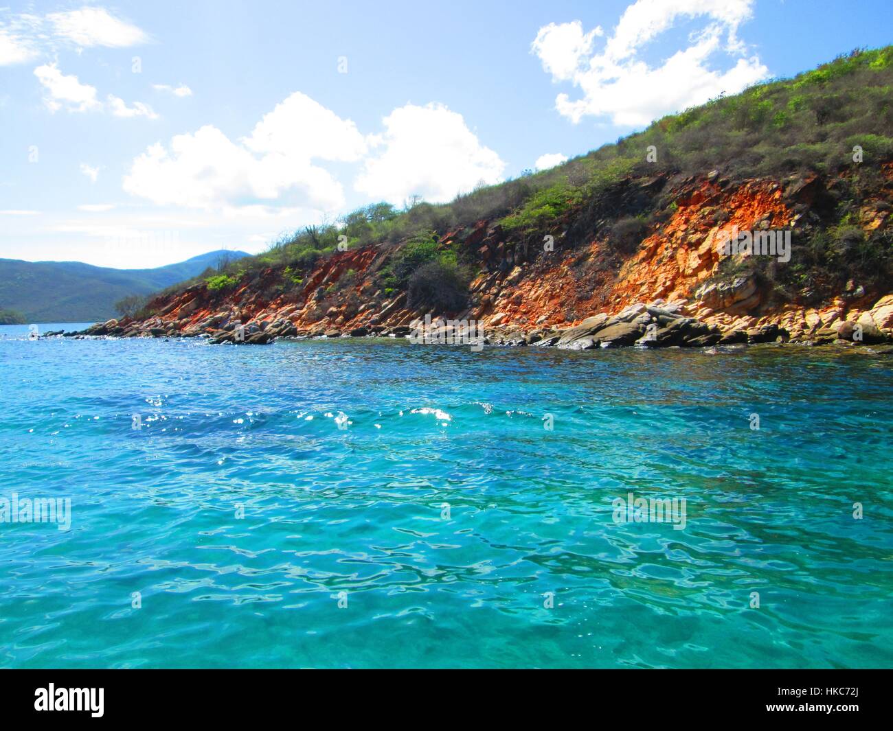 Mochima bay coast, Venezuela, South America Stock Photo - Alamy