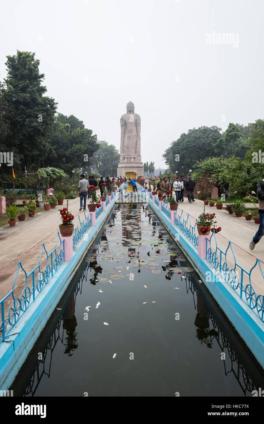 India, Varanasi, Sarnath temple Stock Photo - Alamy