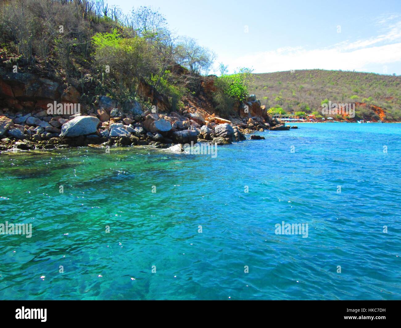 Mochima bay coast, Venezuela, South America Stock Photo - Alamy