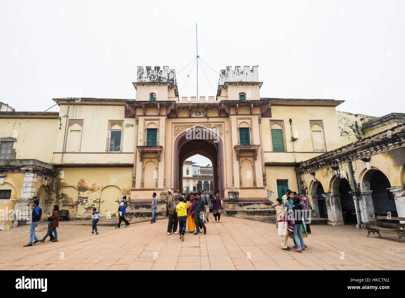 India, Varanasi, Ramnagar fort Stock Photo - Alamy