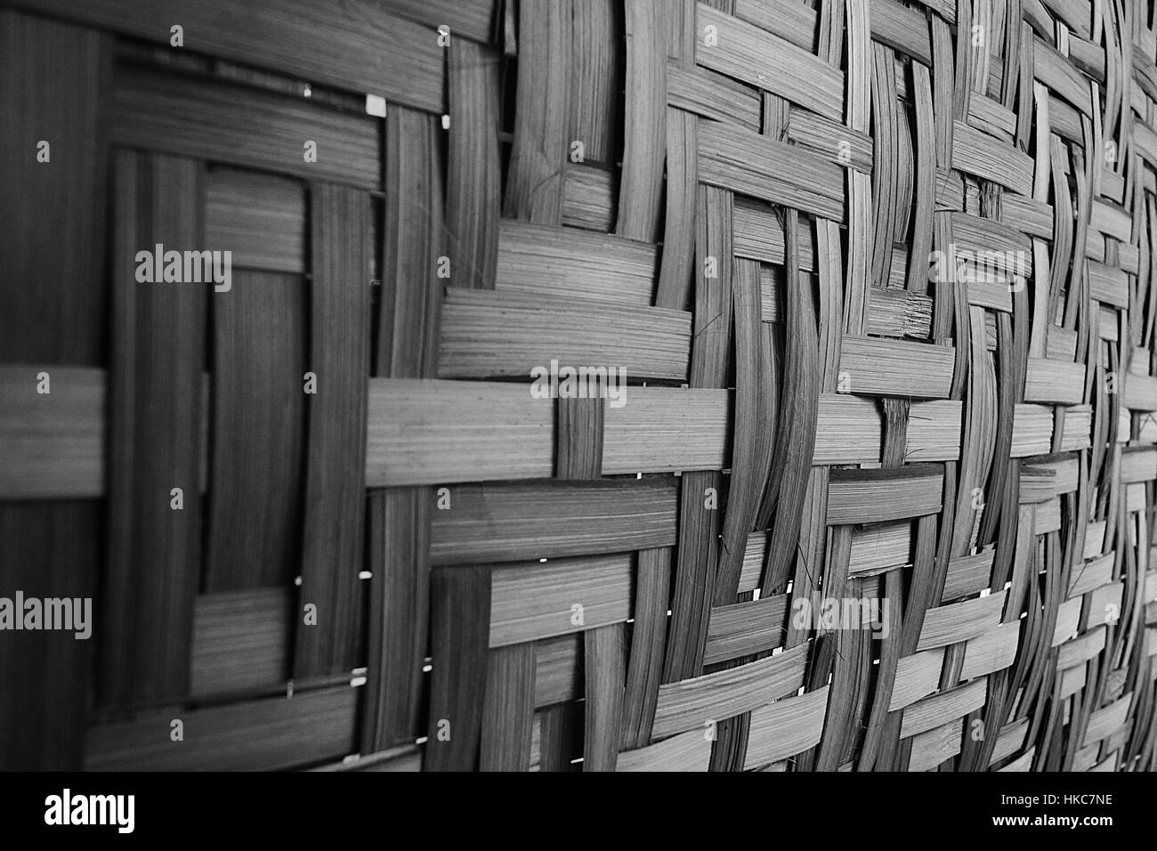 Gedheg, a wall made of bamboo Stock Photo - Alamy