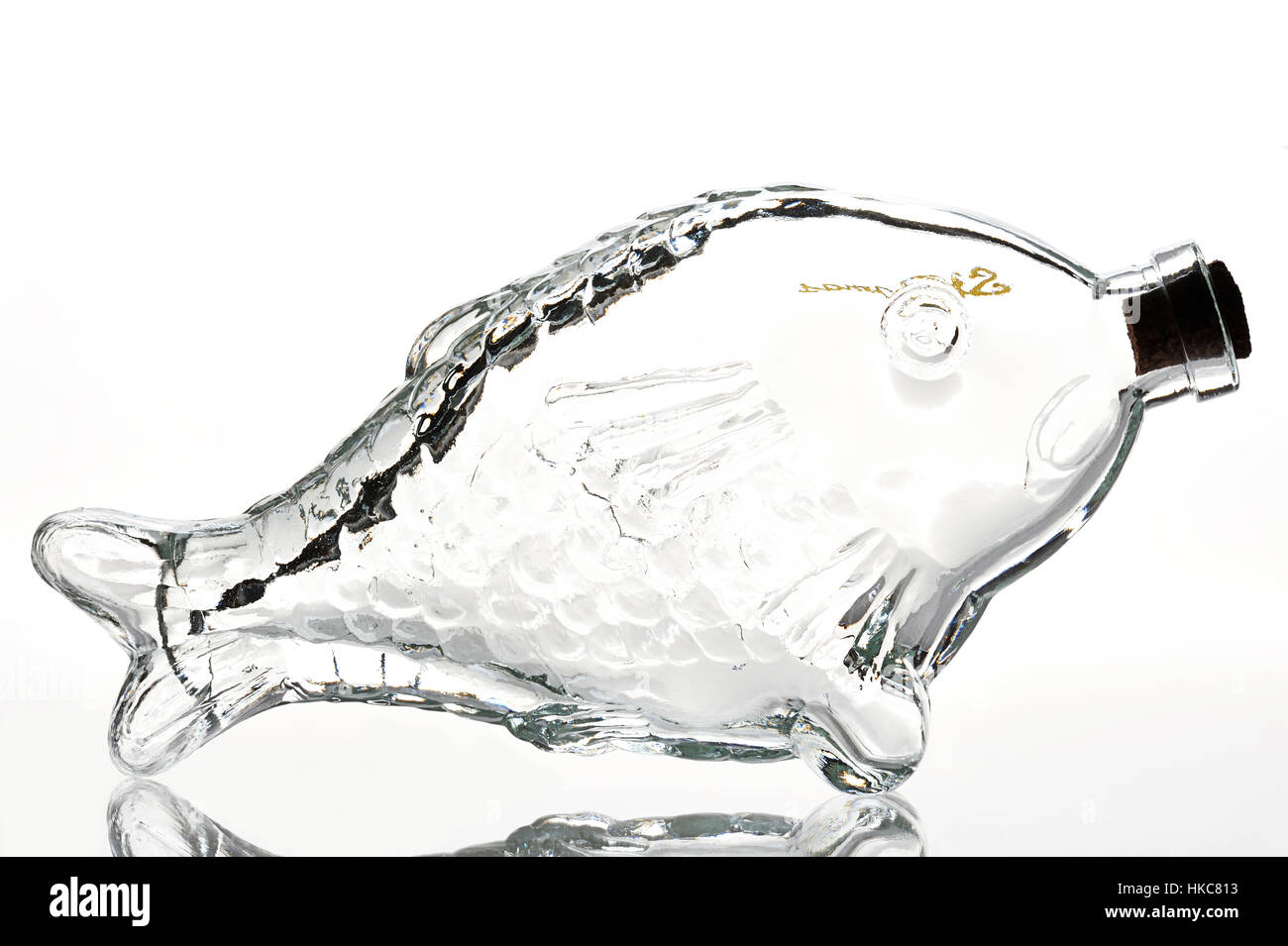 Empty fish shape bottle hi-res stock photography and images - Alamy