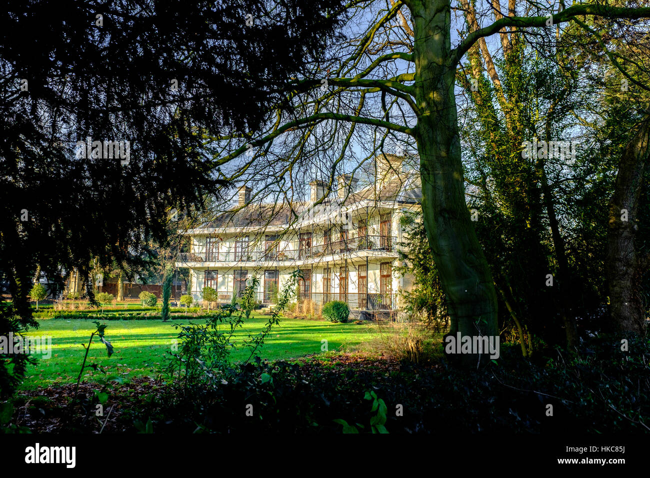 The old sanatorium at Oundle School, England Stock Photo - Alamy