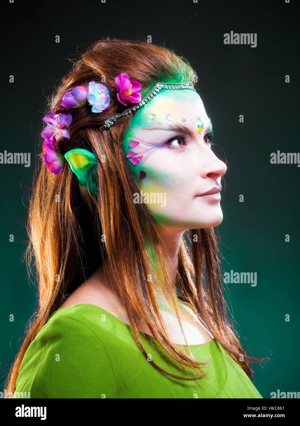 Elfin face hi-res stock photography and images - Alamy