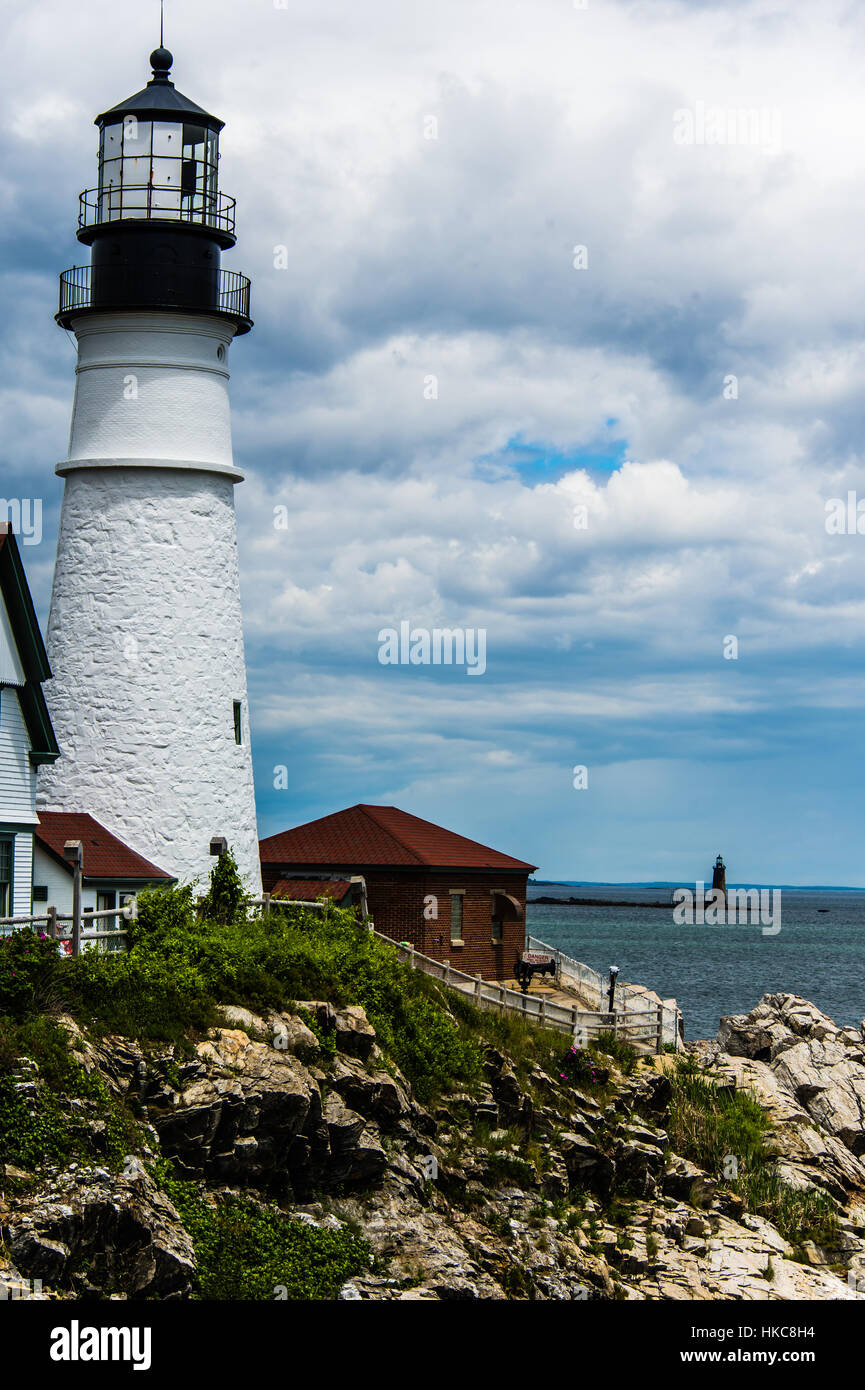 Portland Head Lighthouse Stock Photo - Alamy