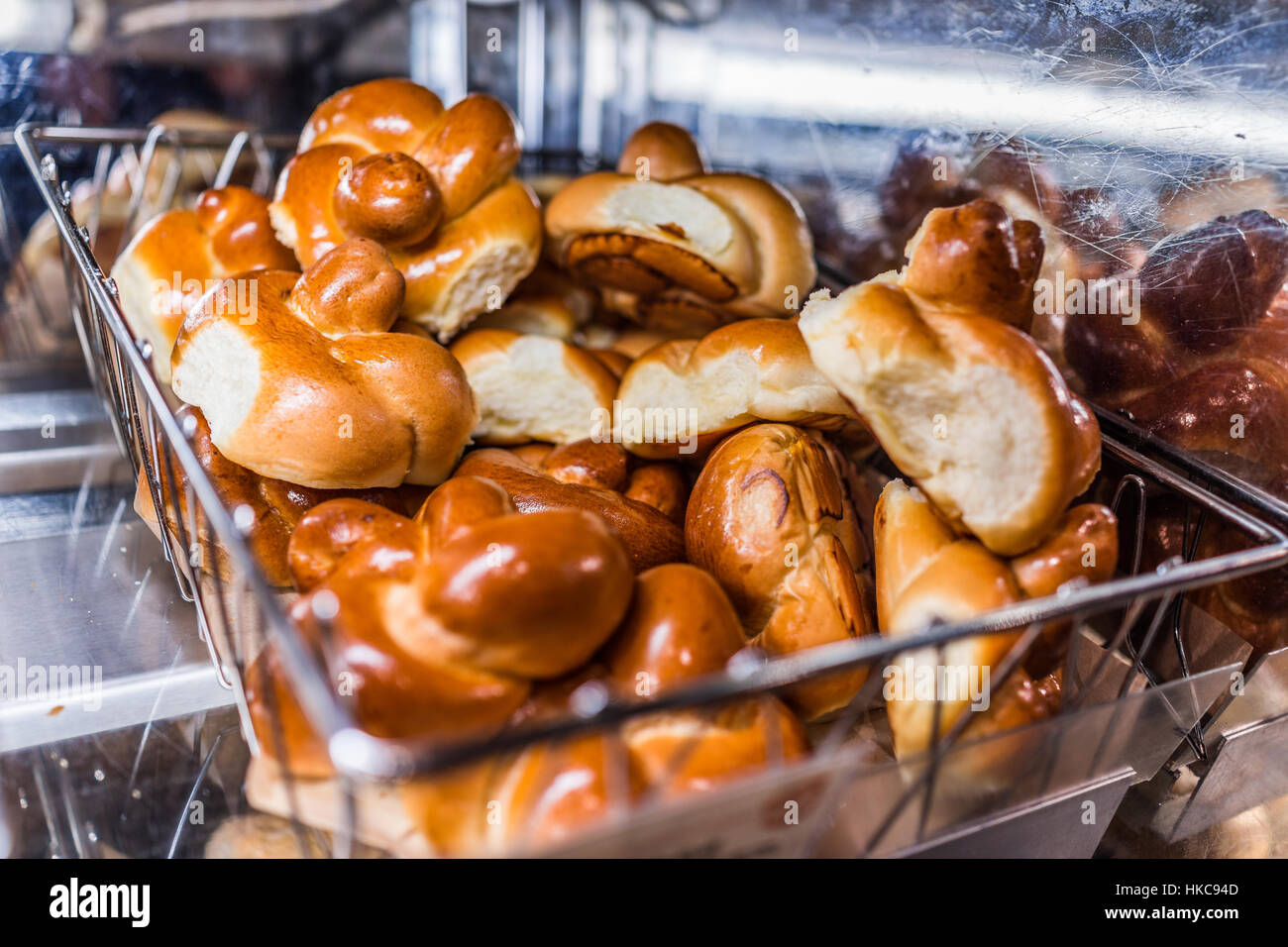 Shiny dinner bread rolls hi-res stock photography and images - Alamy