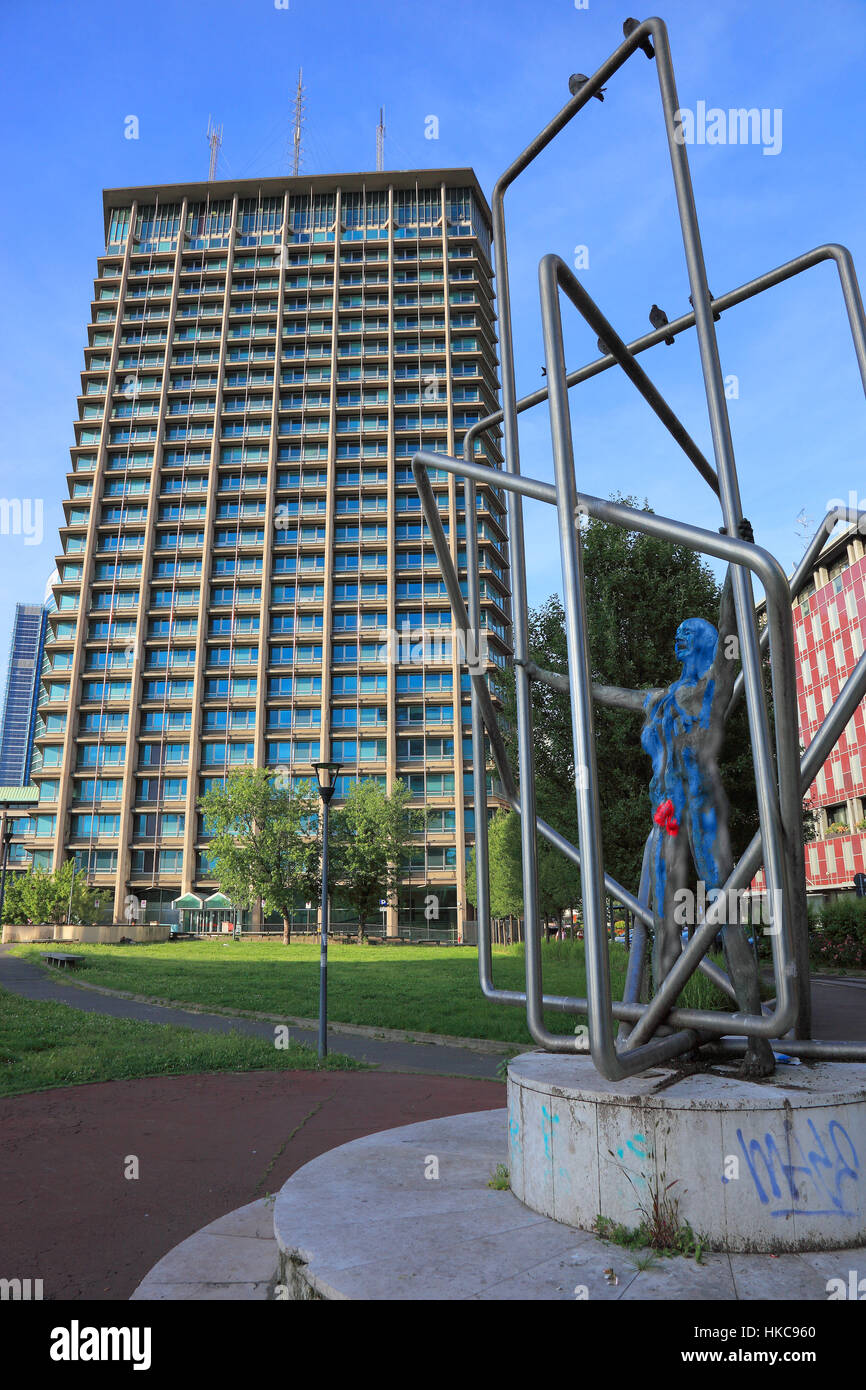 High rise building in the north of milan hi-res stock photography and ...