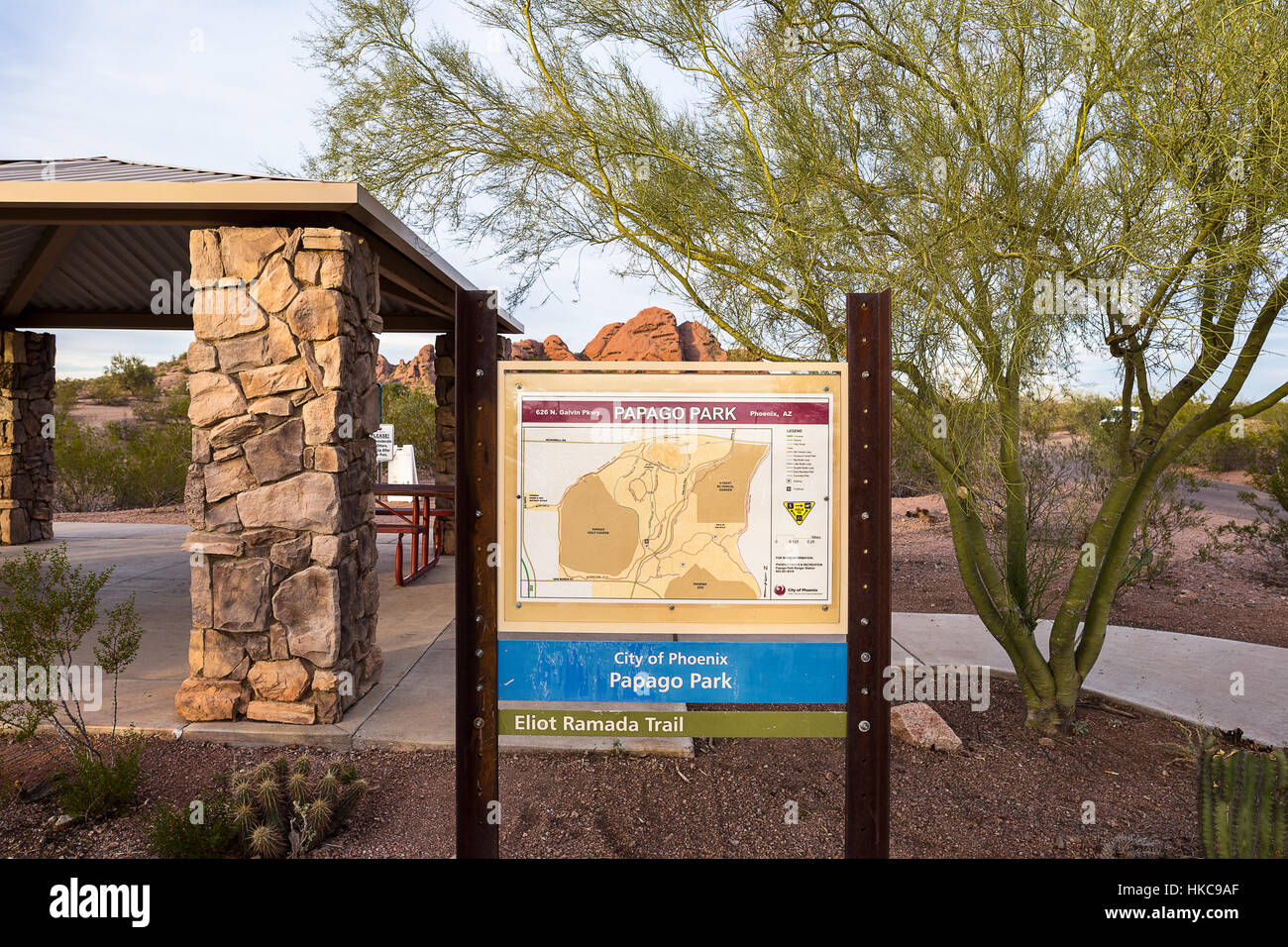 Papago Park in Phoenix, Arizona Stock Photo - Alamy