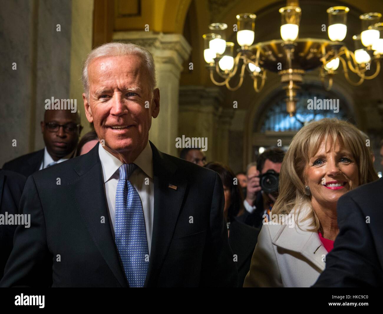 U.S. Vice President Joe Biden and wife Jill Biden arrive at the U.S ...