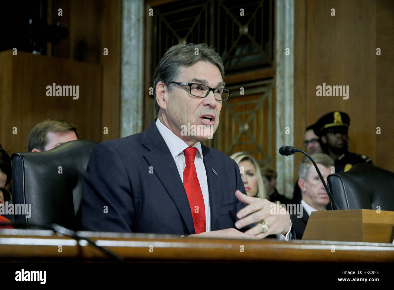 Washington, DC., USA, 19th January, 2017 Former Governor Rick Perry ...