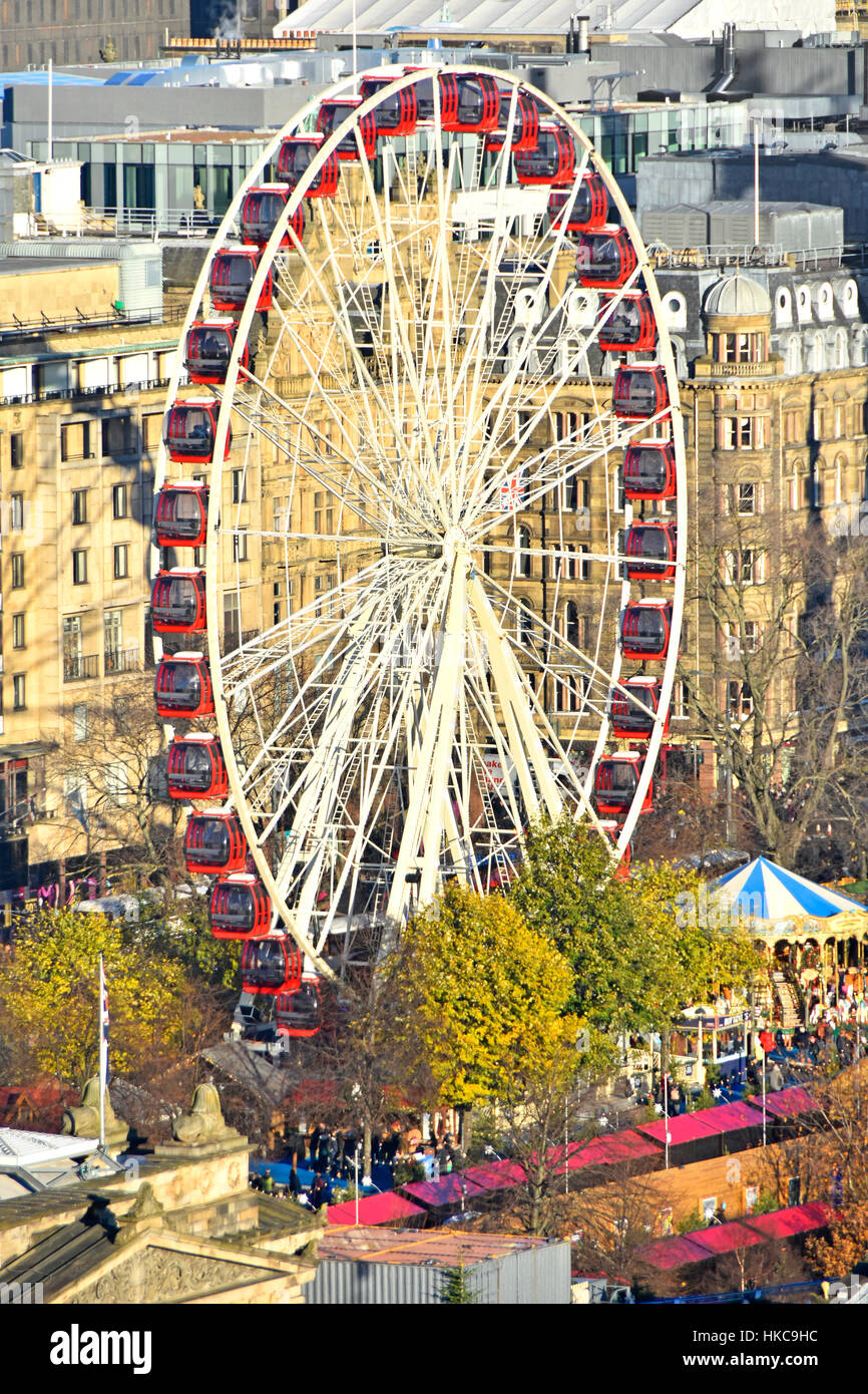 Edinburgh christmas markets hi-res stock photography and images - Alamy