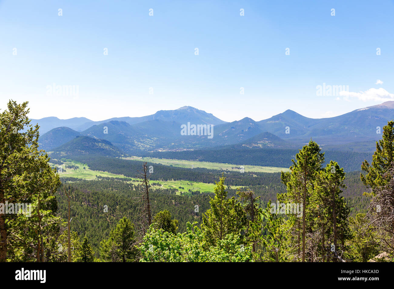 Valley landscape in usa Stock Photo - Alamy