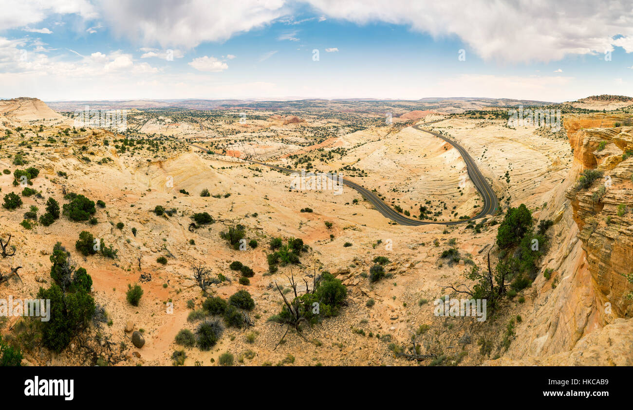 Deep canyon, rocks and mountains Stock Photo - Alamy