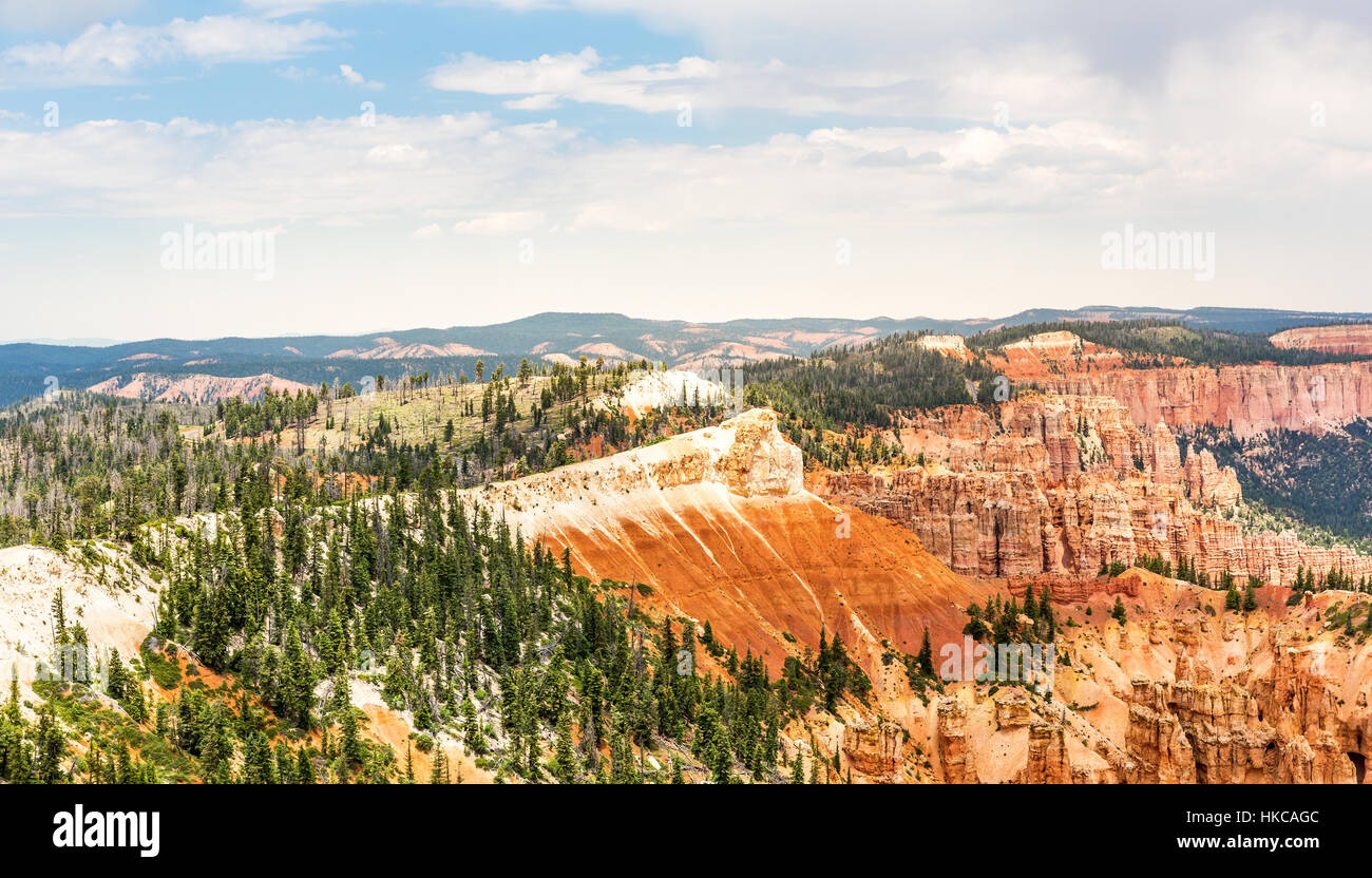 Bryce Canyon landscape from the top of mountain Stock Photo - Alamy