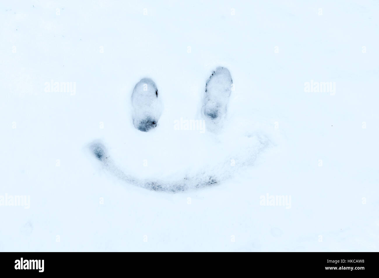 Frosty Smiley Wallpaper