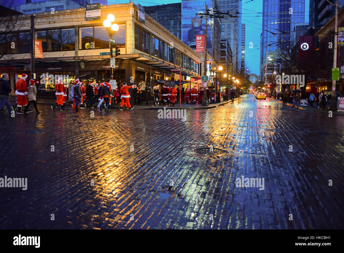 The Drunk Santas Christmas Party, A Traditional Annual Gathering Of ...