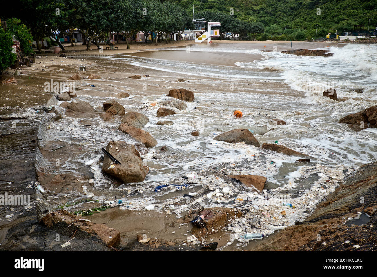 Polystyrene pollution hi-res stock photography and images - Alamy
