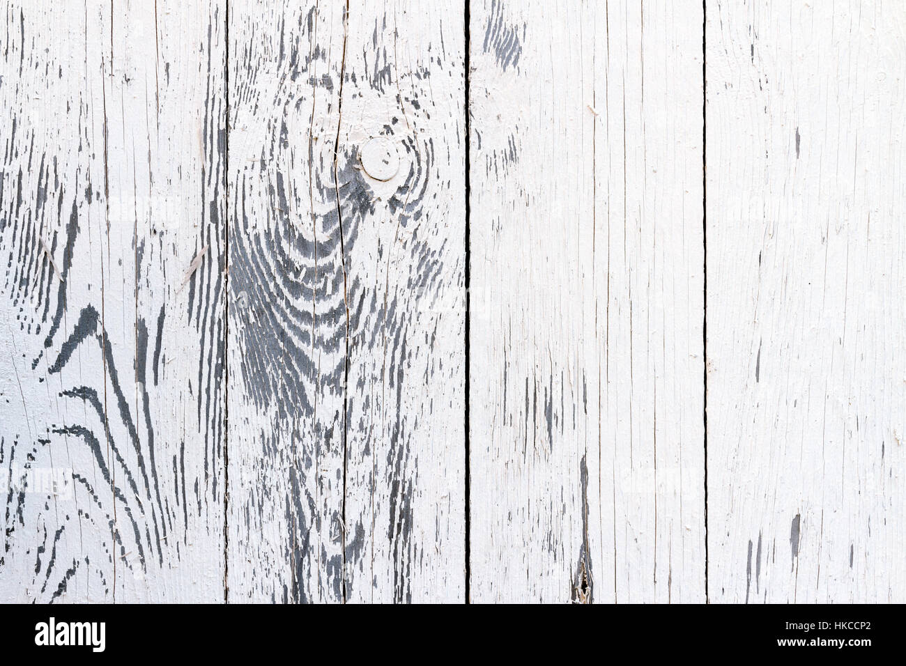 Weathered white wooden wall texture Stock Photo - Alamy