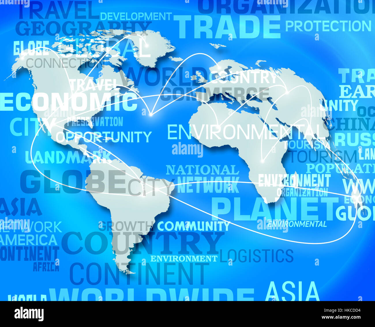 Blue World Map Background Means International Global Maps Stock Photo ...