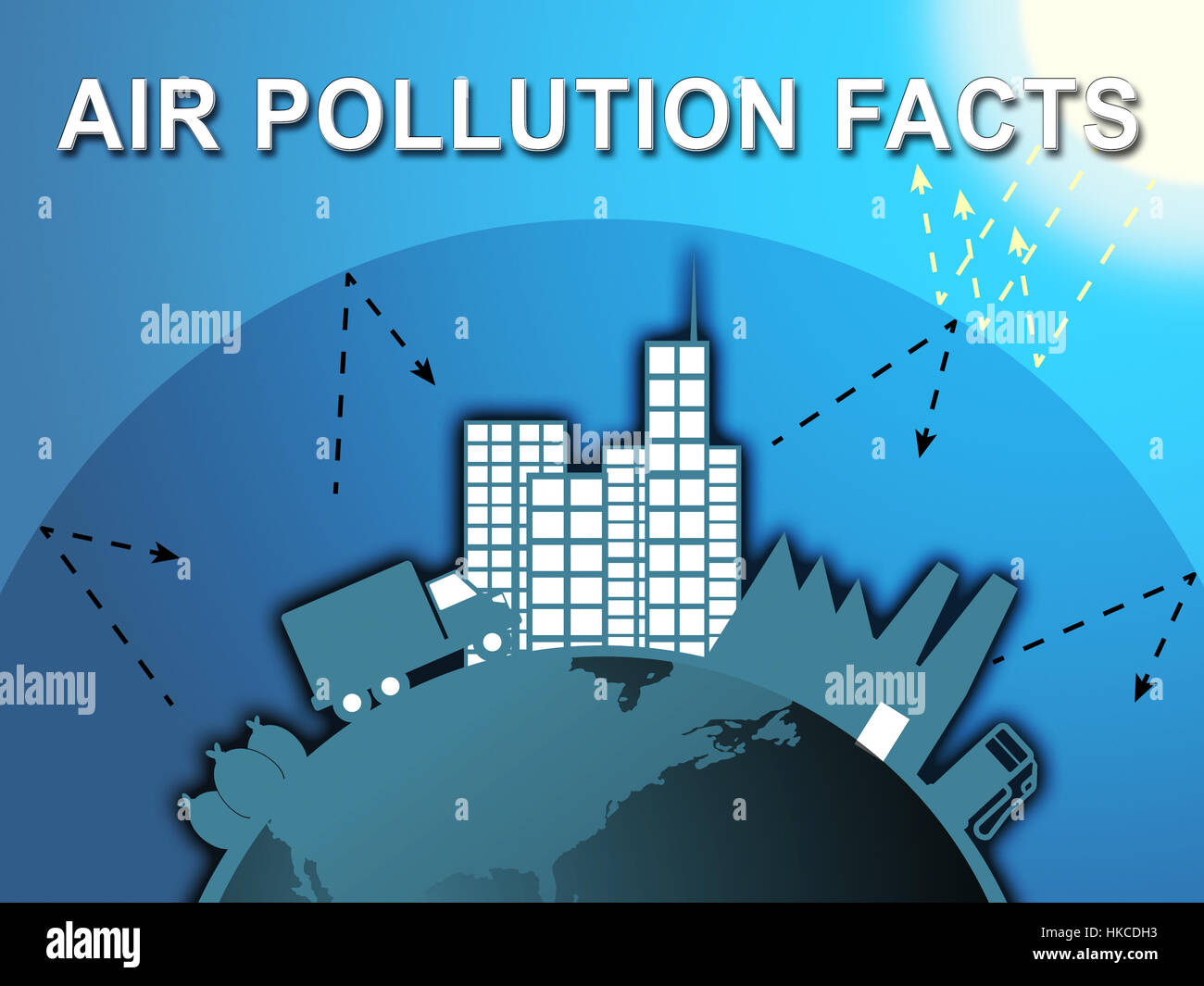 Air pollution facts hi-res stock photography and images - Alamy