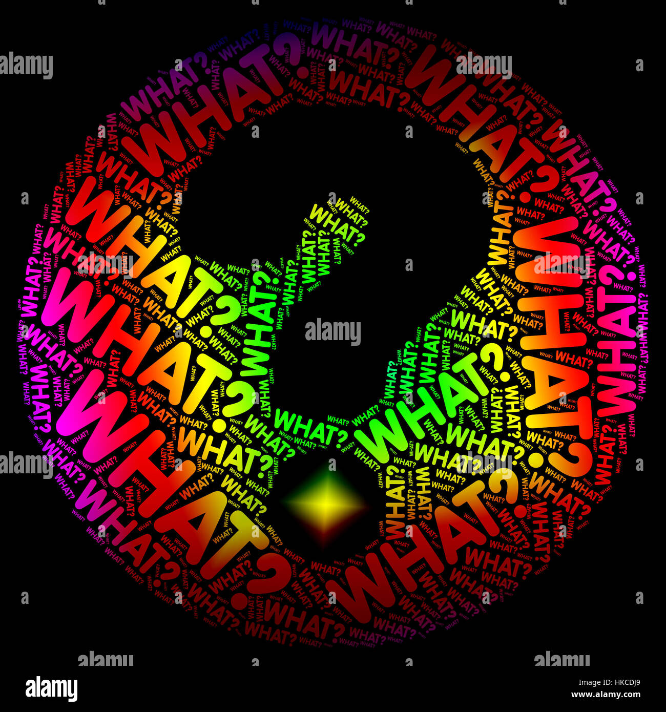 What Question Mark Words Representing Frequently Asked Questions Stock ...