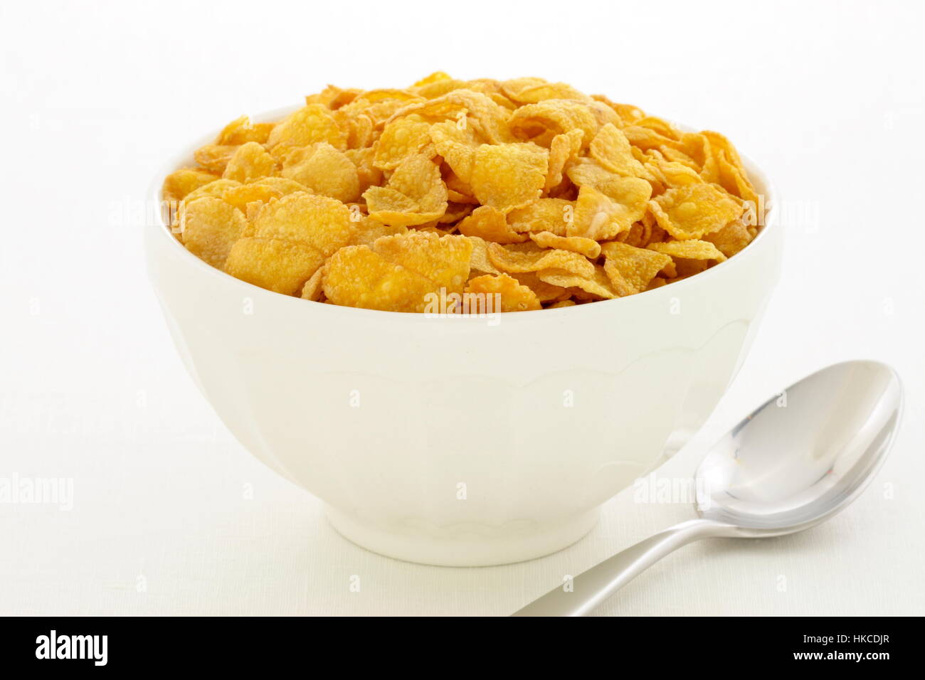 delicious and healthy corn flakes, served in a beautiful French Cafe au ...