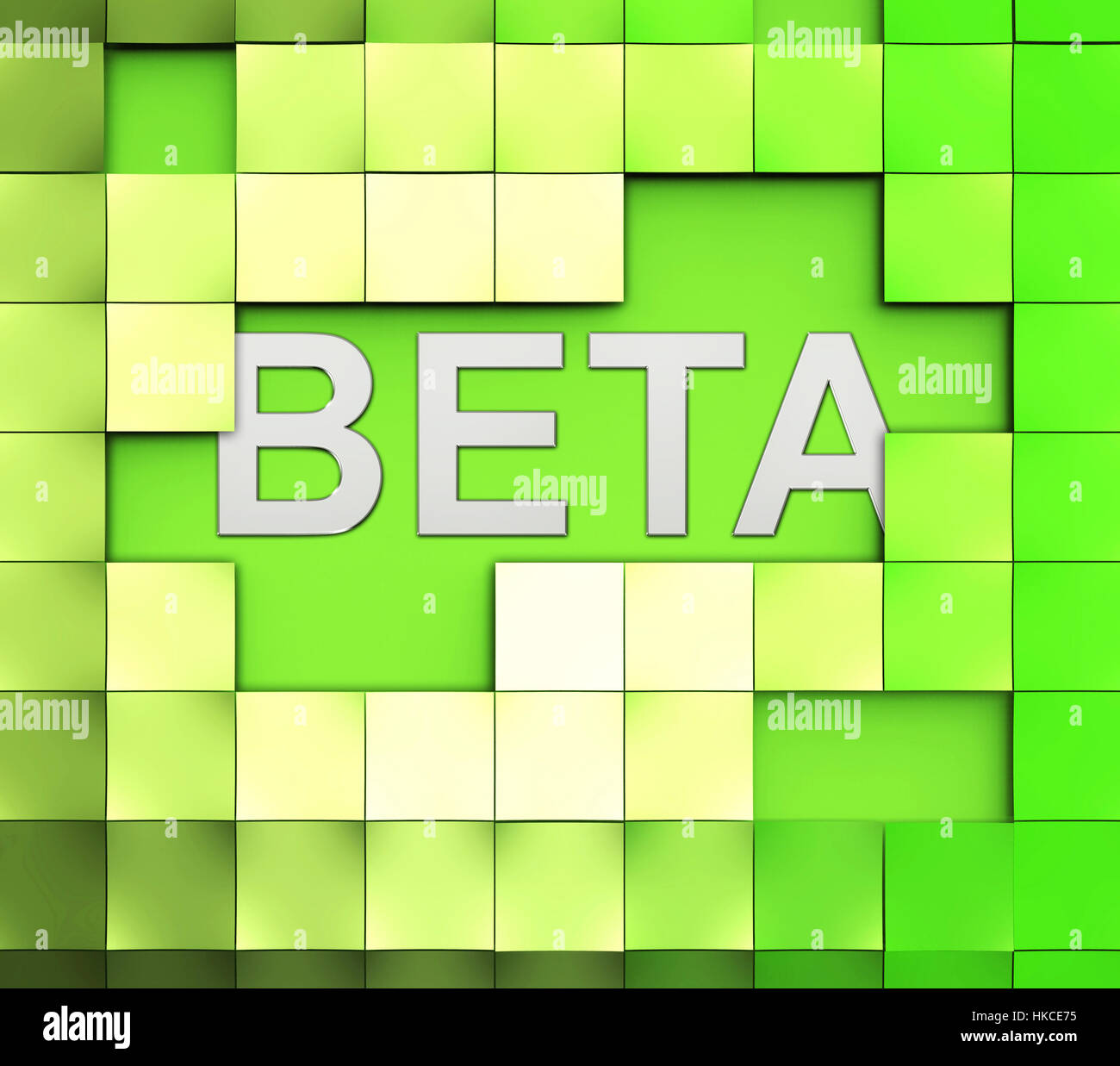 Beta Software Word Indicating Demo Download And Trial Stock Photo - Alamy