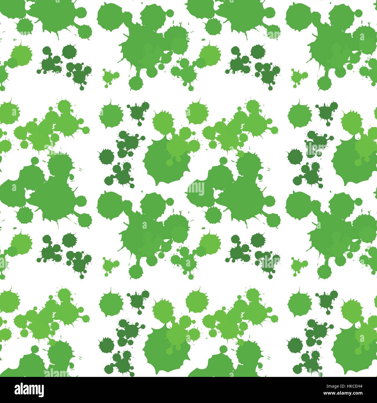 Seamless background design with green splash illustration Stock Vector ...