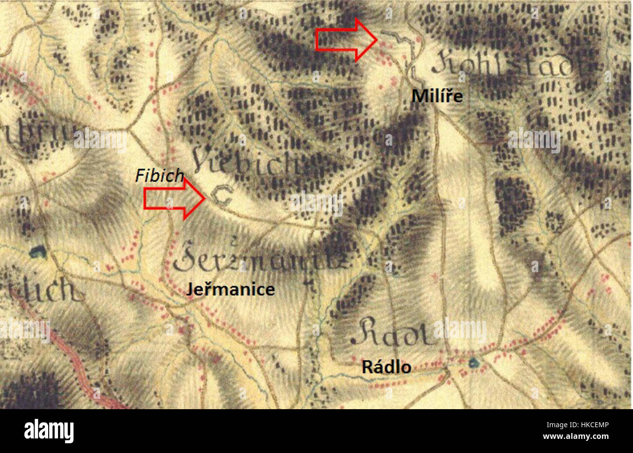 'Josephinische Landesaufnahme Blatt30 Detail2' is a historical map from ...