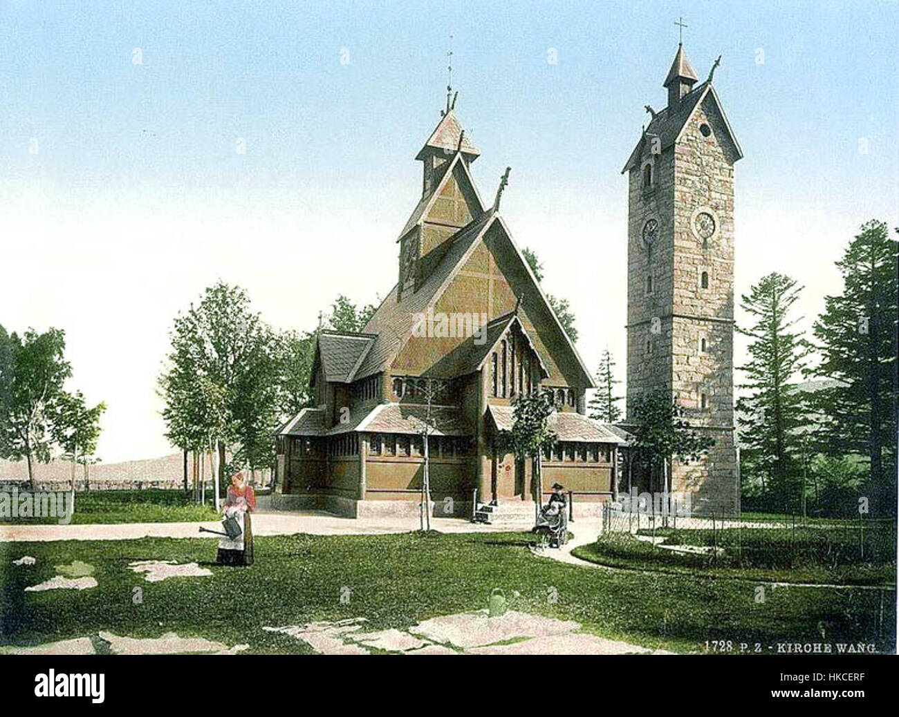 The Vang Temple, located in the former Viking settlement of Vang, is ...