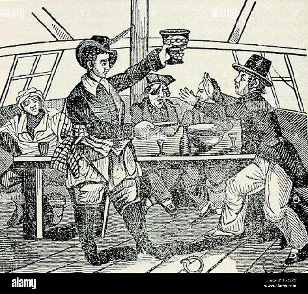 John Phillips pirate Stock Photo - Alamy