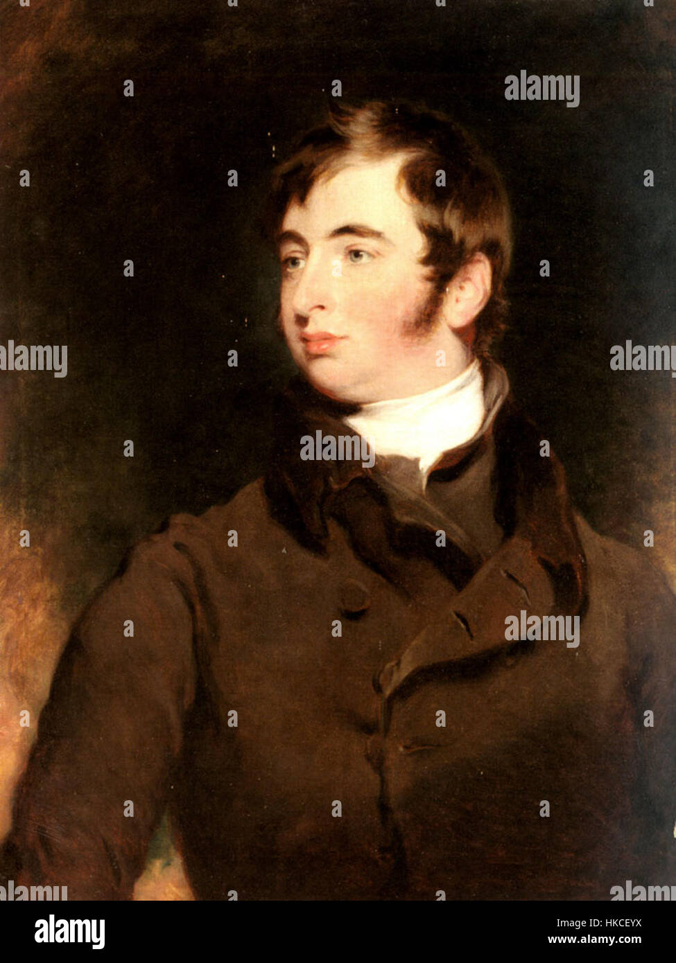 This portrait depicts the 2nd Marquess Camden, a British nobleman from ...