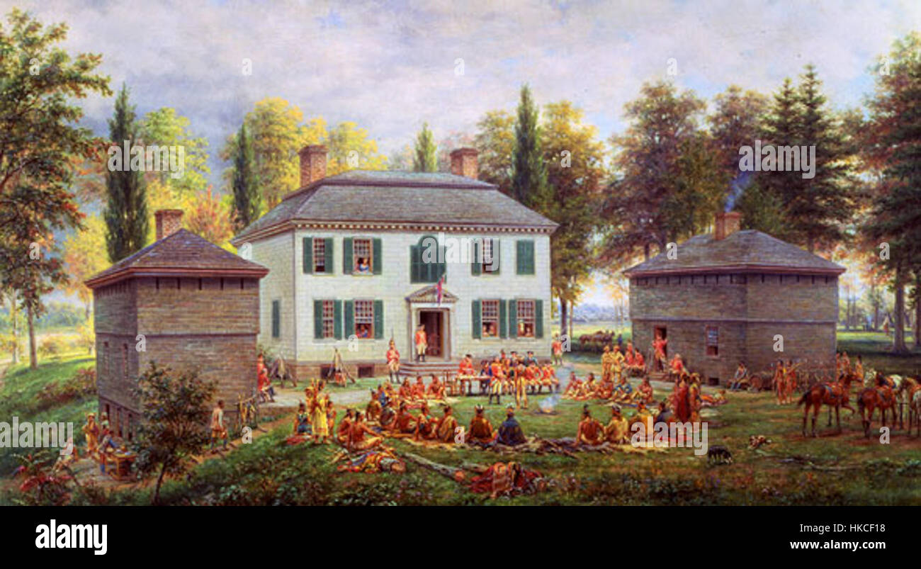 'Johnson Hall' by Henry captures the essence of the 18th-century ...
