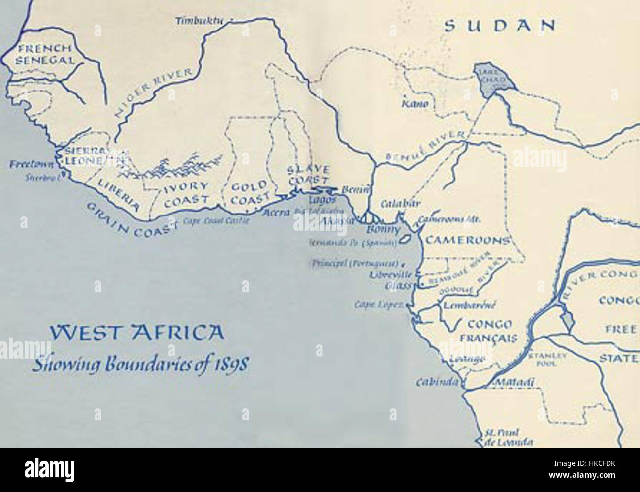 Map of kingsley hi-res stock photography and images - Alamy