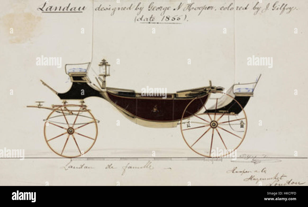 Landau carriage hi-res stock photography and images - Alamy
