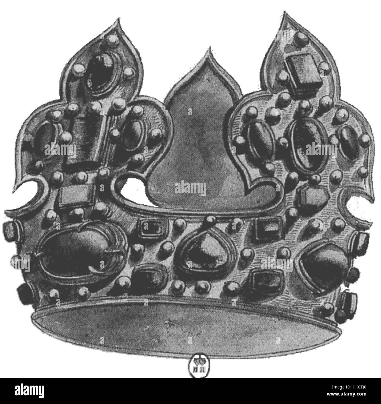 La Sainte Couronne, or the Crown of Saint Louis, is a historically ...