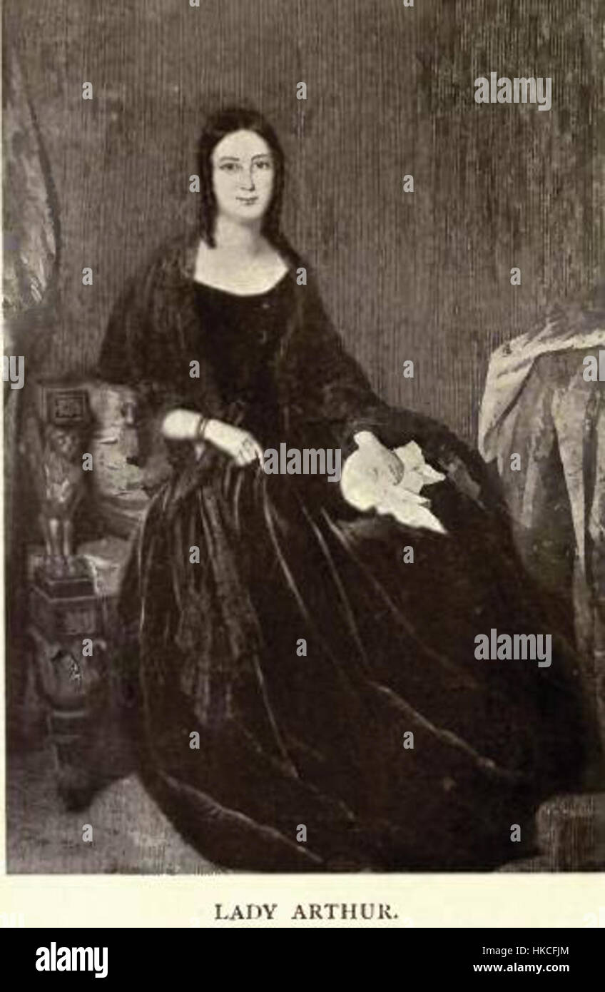 Lady Eliza Orde Ussher Arthur was a notable figure in 19th-century ...
