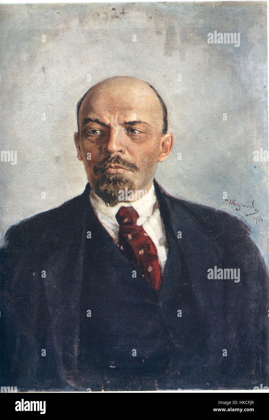 *Kulikov Lenin 1924* is an oil painting depicting Lenin, created by ...