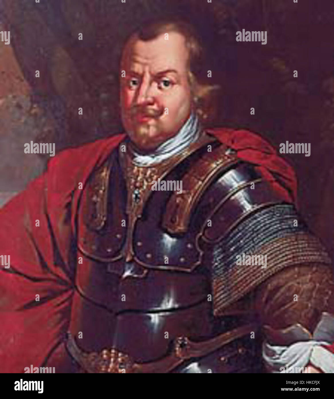 This historical artwork of Johan Baner depicts the Swedish nobleman and ...